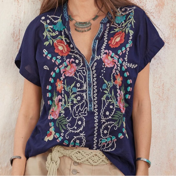 Johnny Was | Tops | Johnny Was Peloza Top New With Tags | Poshmark